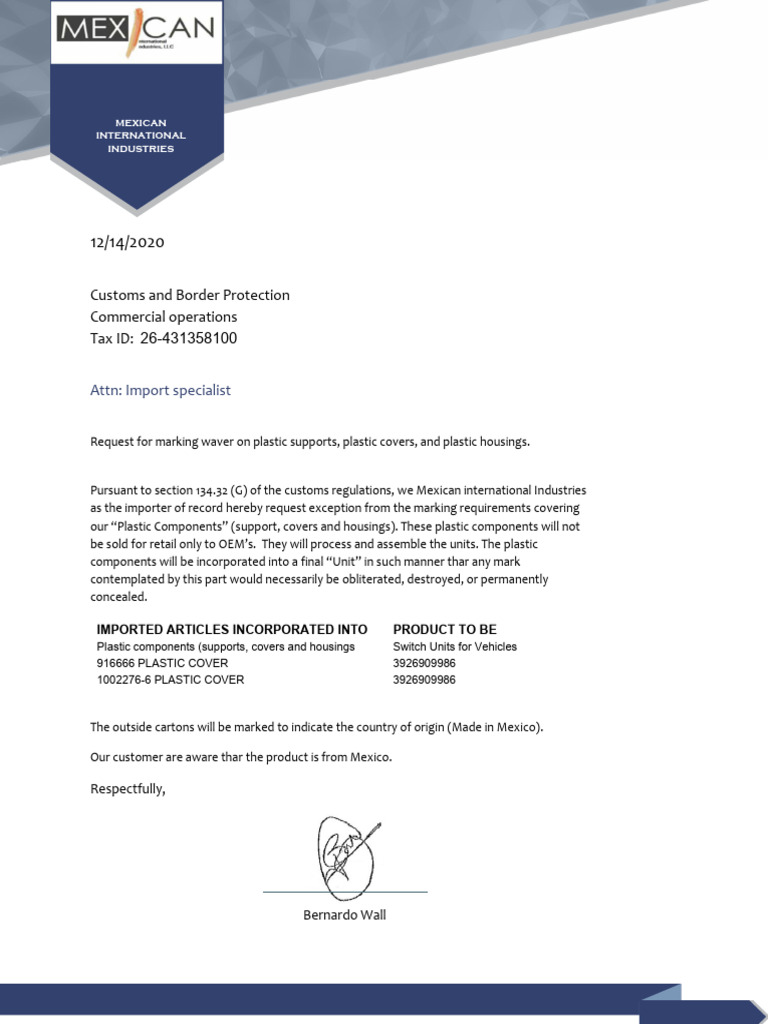 Marking Waver Mii | PDF | Business