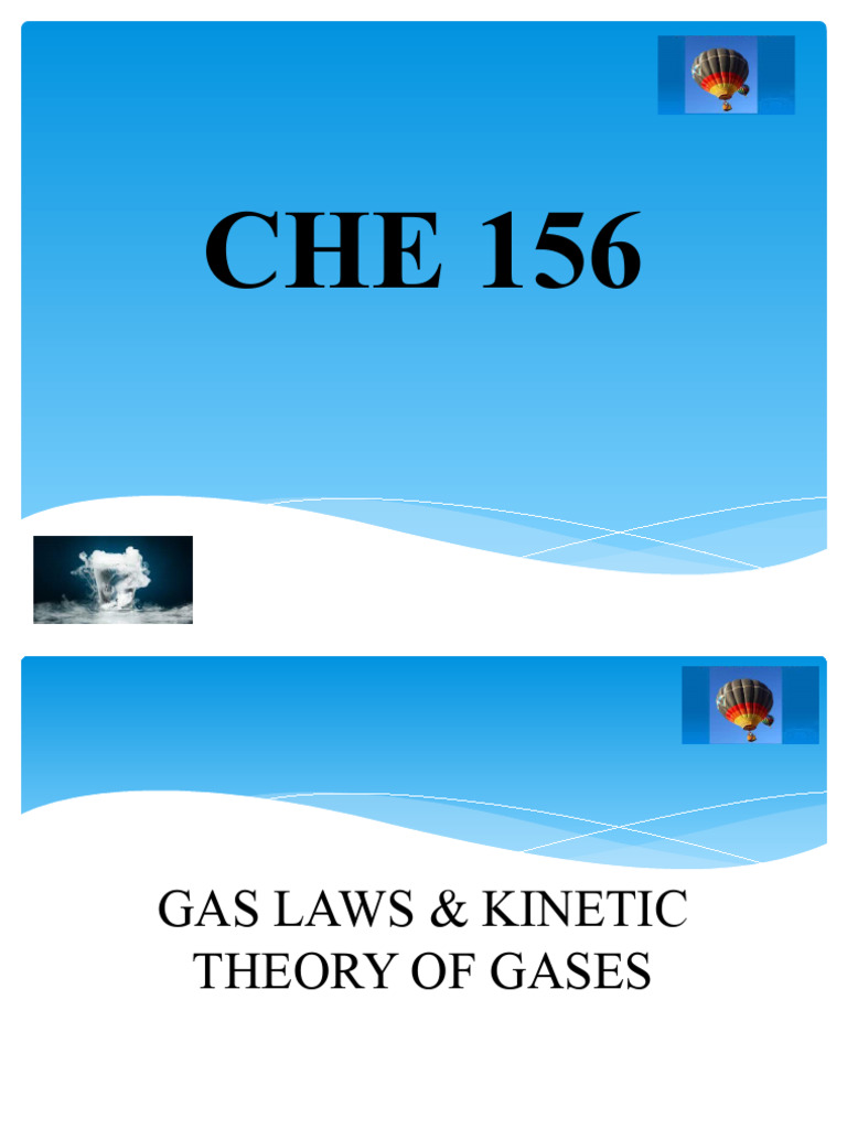 5 Gas Laws | PDF | Gases | Temperature