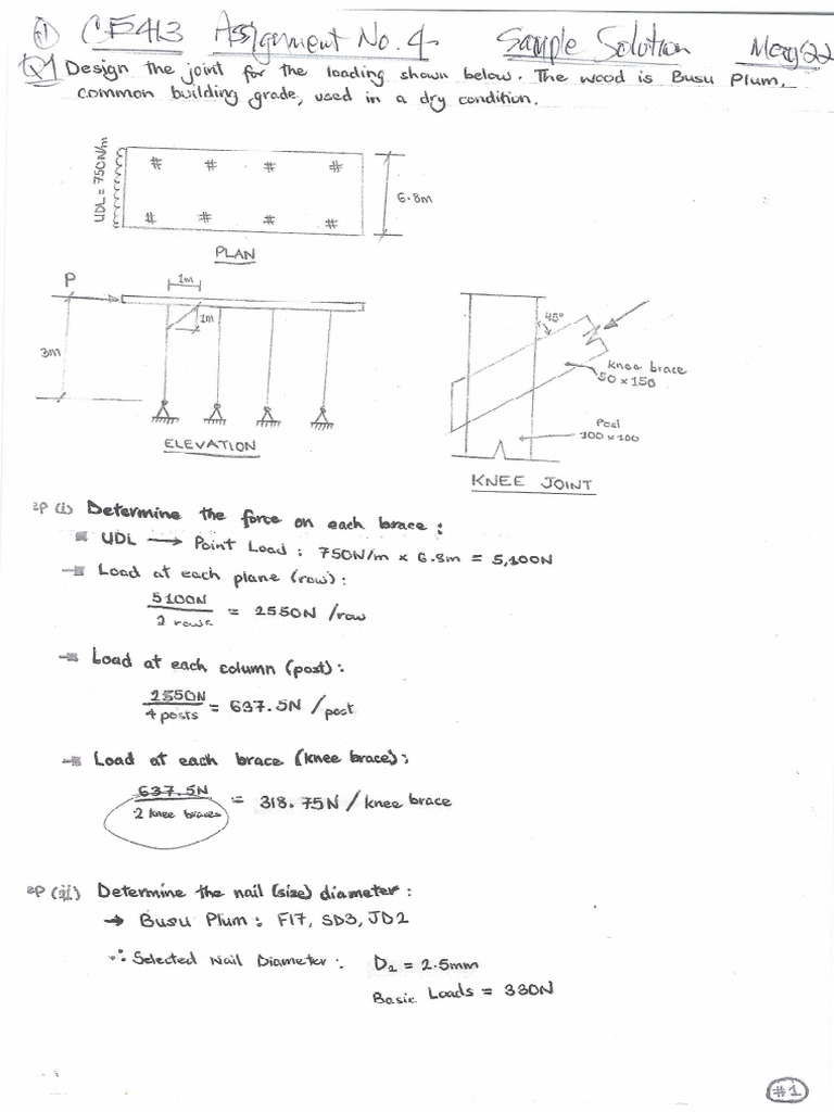 Ce413 - Assignment 4 - Sample Solution | PDF