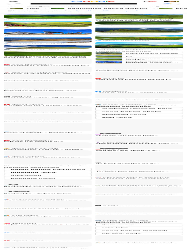 Badimalika Trekking Guide and Map | PDF | Nepal | Himalayas