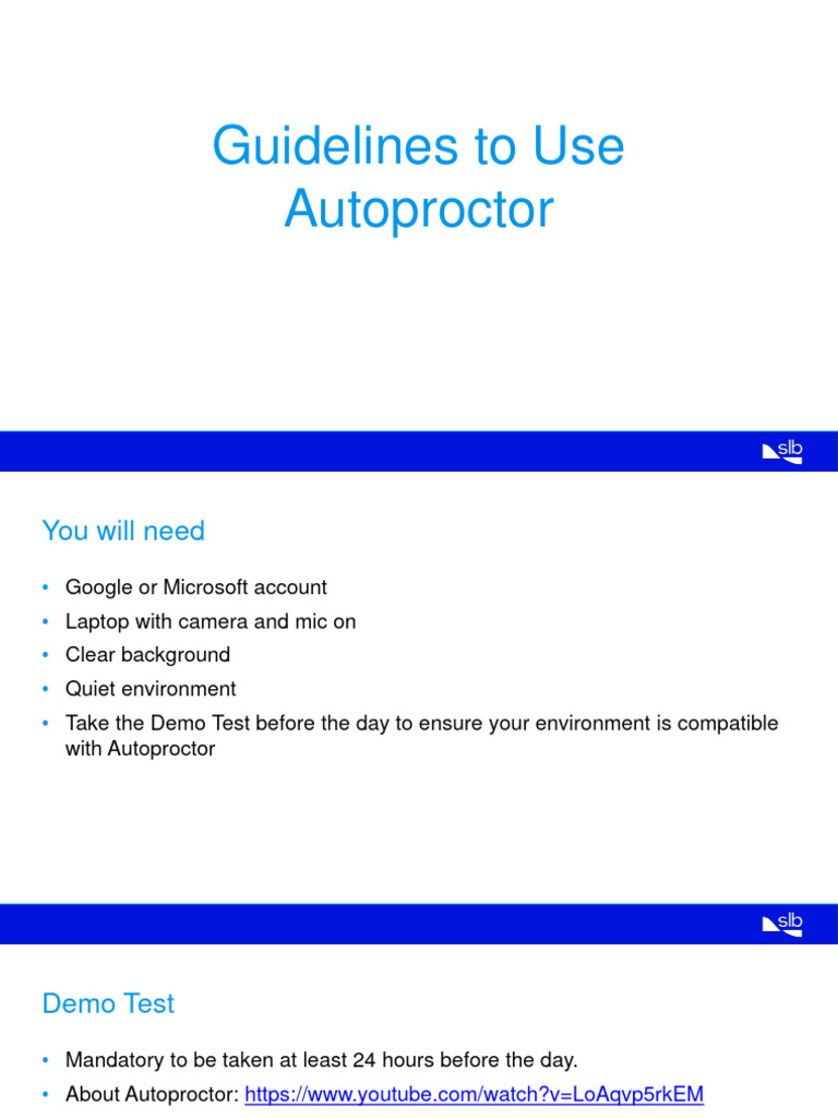 Guideline Auto Proctor | PDF | Computing | Software