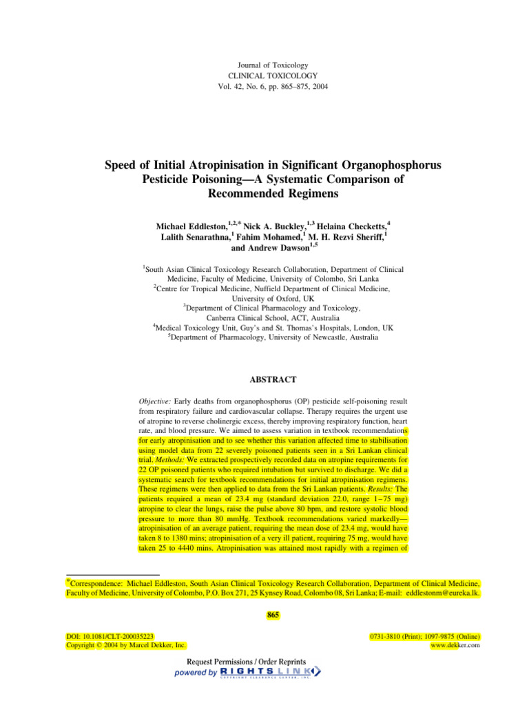 Speed Atropinization-1-1 | PDF | Heart Rate | Blood Pressure