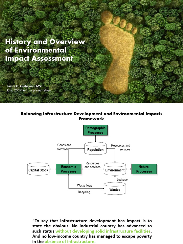 Environmental Impact Assessment Overview | PDF | Environmental Impact ...