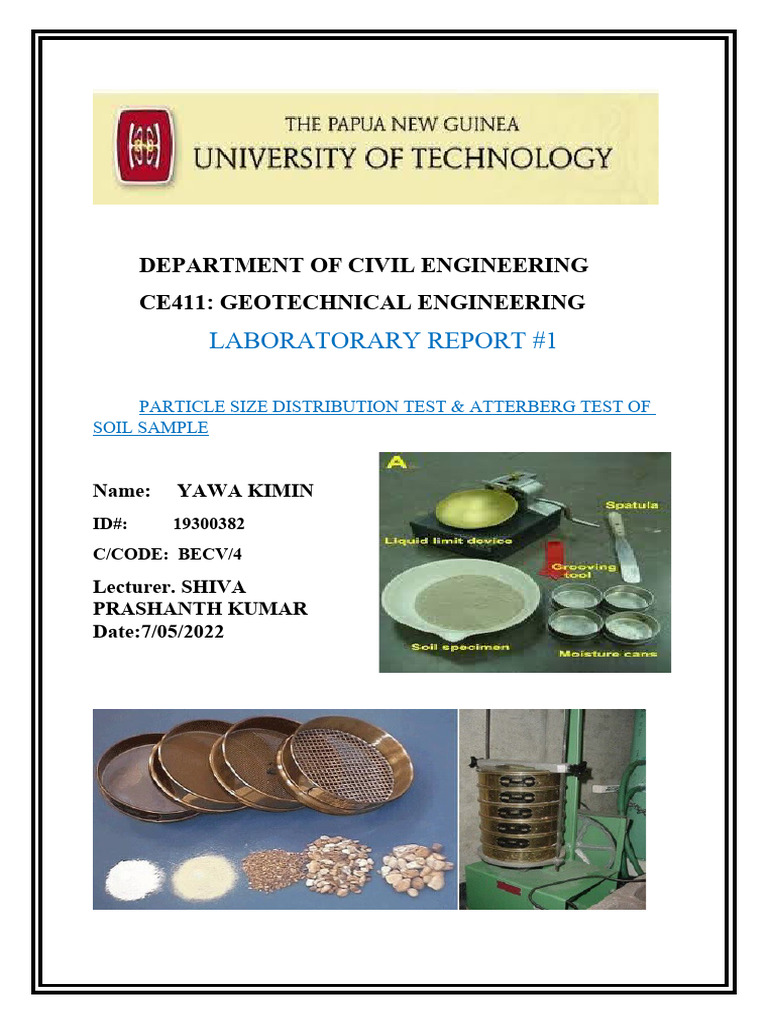 Combined Geo Lab | PDF | Soil Science | Soil