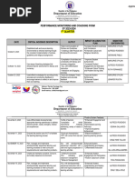 SUPERVISORY PLAN For MTs | PDF | Teachers | Schools
