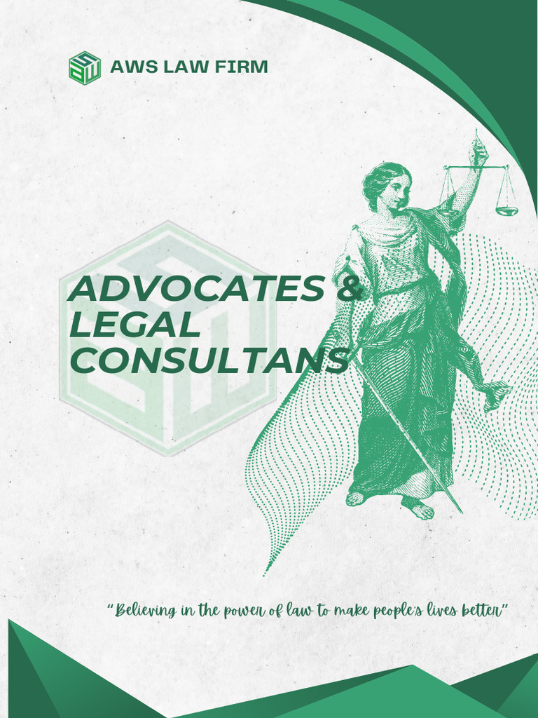 AWS Law Firm: Layanan Hukum Terpercaya | PDF | Hukum