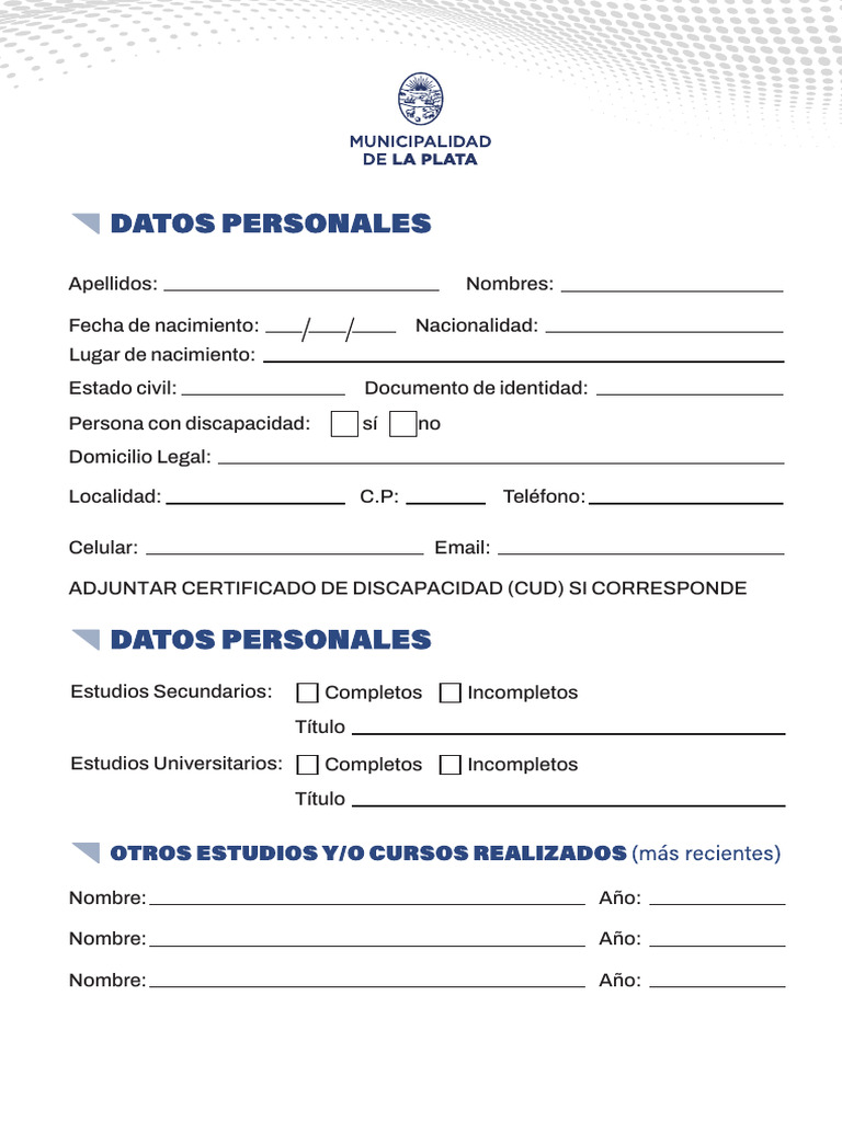 Requisitos Designacion Municipal Modificado (Ene 24) | PDF | Documento de identidad | Autenticación