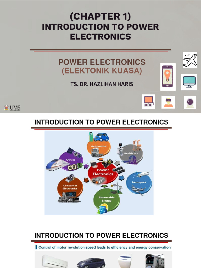 1) Introduction To Power Electronics | PDF | Power Electronics ...