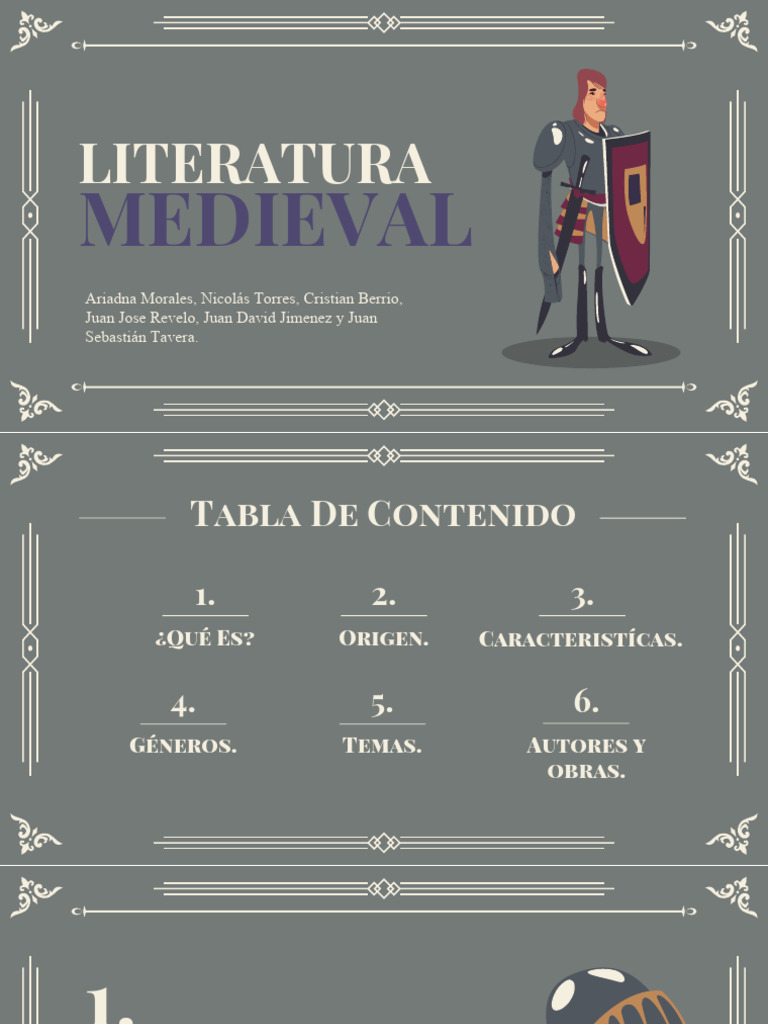 Literatura Medieval | PDF
