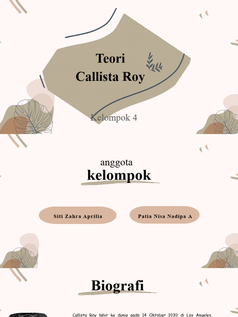 Calista Roy - Kel 3 (1) (Autosaved) | PDF