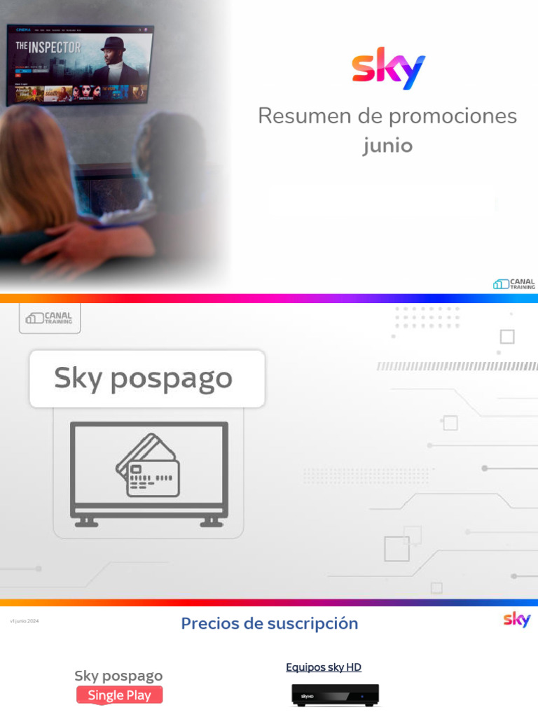 Resumen de Promociones Junio v1 2024 (1) Sky | PDF