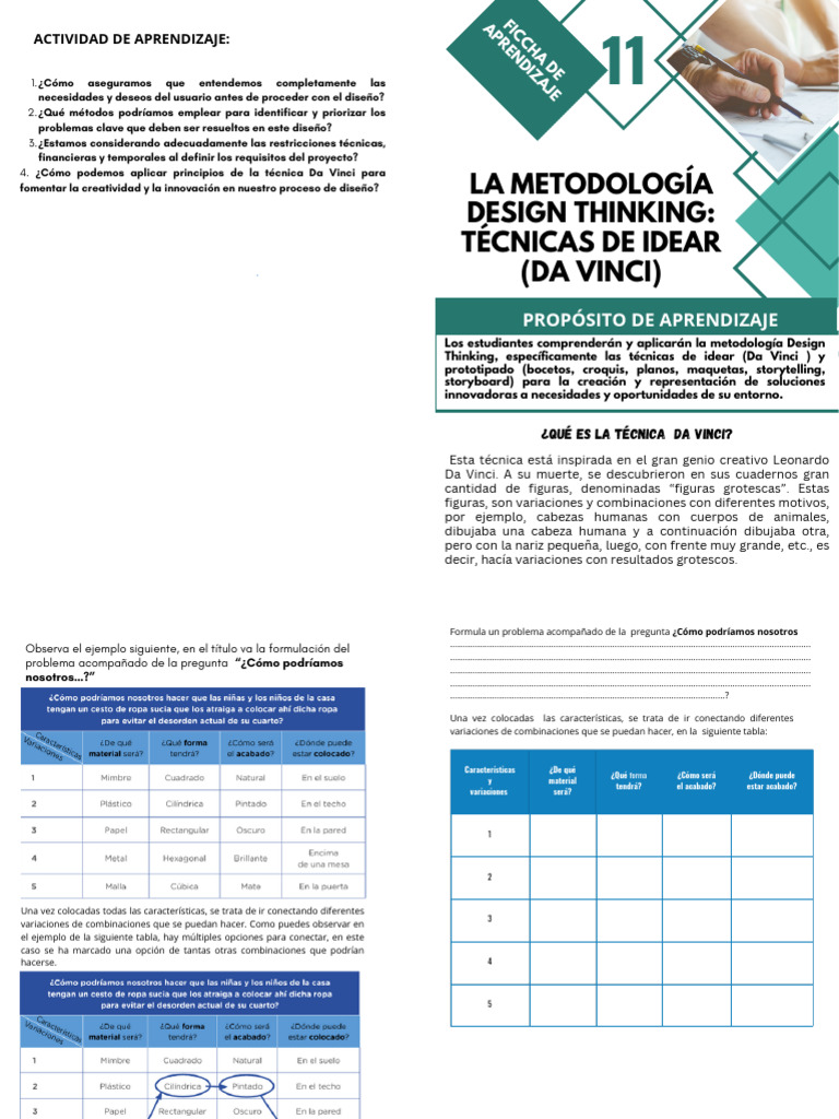 Milagros Modulo Idear | PDF | Diseño | Leonardo Da Vinci