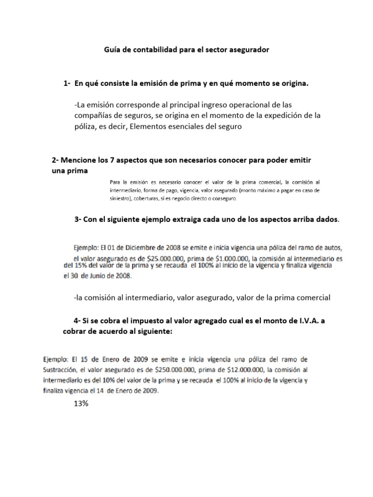 Guia | PDF | Reaseguro | Seguro