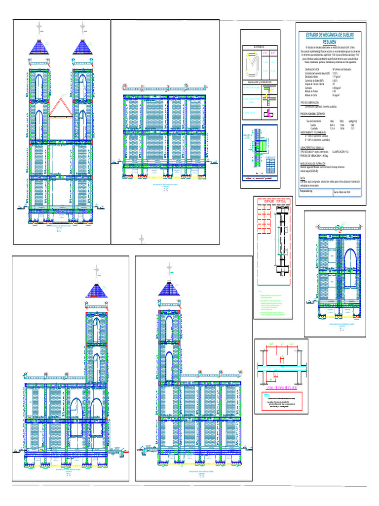 Capilla - Estructuras 2 | PDF | Suelo | Ciencia del suelo