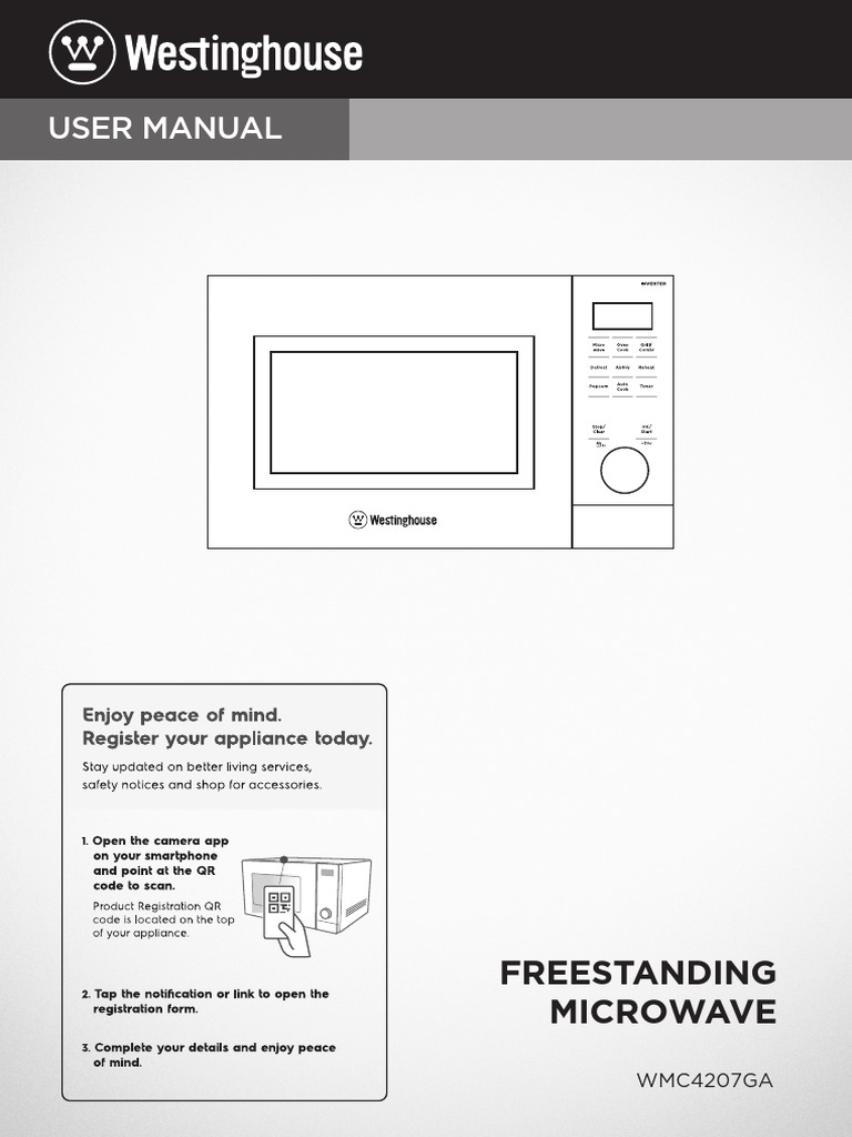 F507d1a5 WMC4207GA Westinghouse User Manual | PDF | Ac Power Plugs And Sockets | Oven
