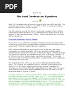 ASCE 7-05 - The Loads Combinations PDF | PDF | Structural Load | Yield ...