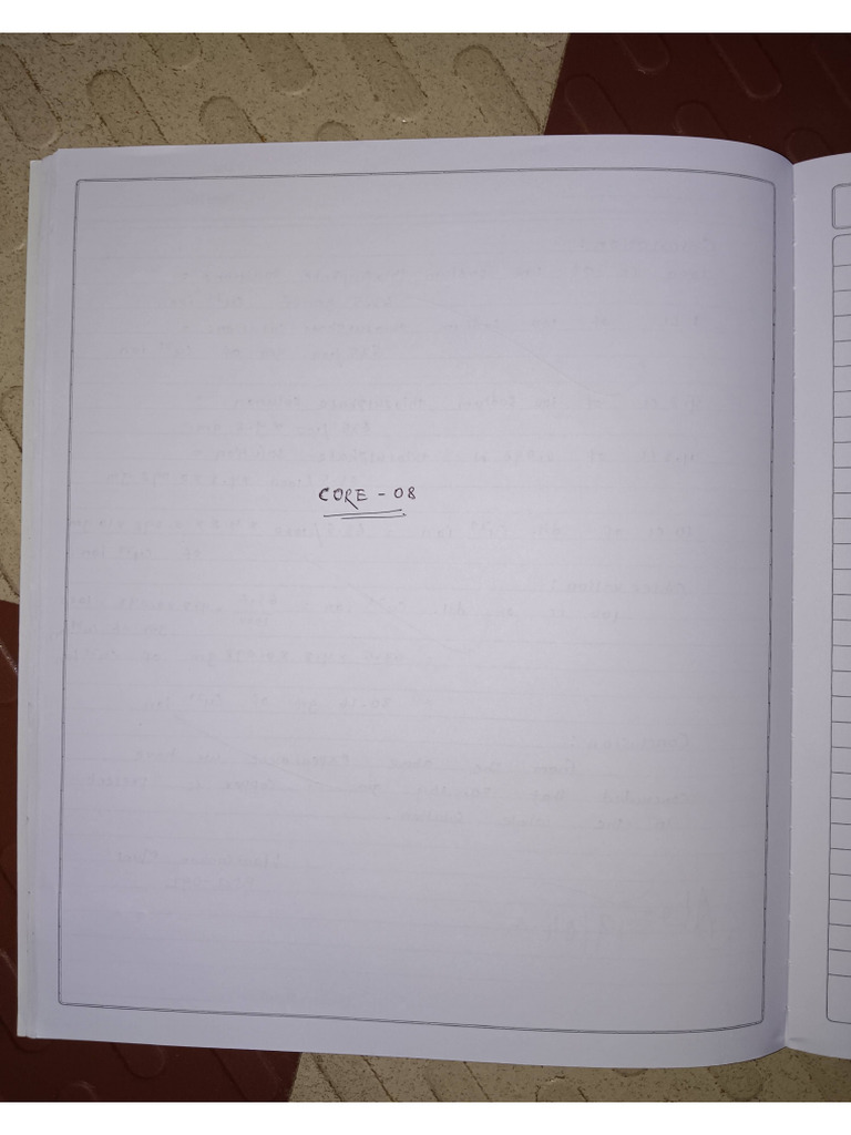 Core 8 4th Sem Pratical | PDF