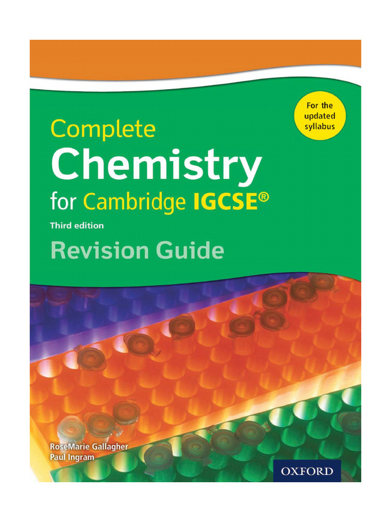 Complete Chemistry IGCSE Cover | PDF
