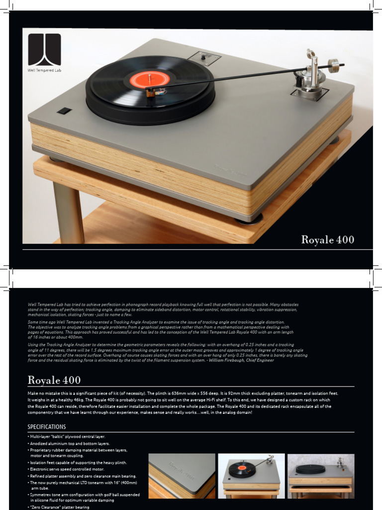 Royale-Brochure | PDF | Phonograph