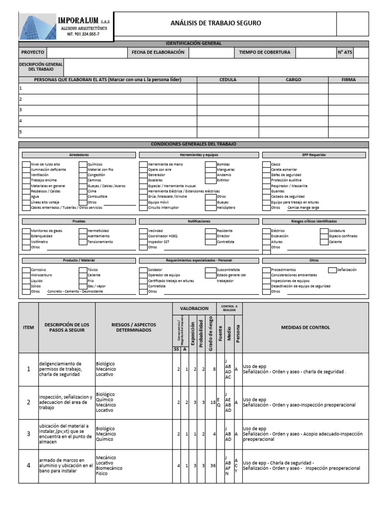 ATS Instalacion de Ventaneria, Descargue de Material, Instalacion de ... ATS Instalacion de Ventaneria, Descargue de Material, Instalacion de ...