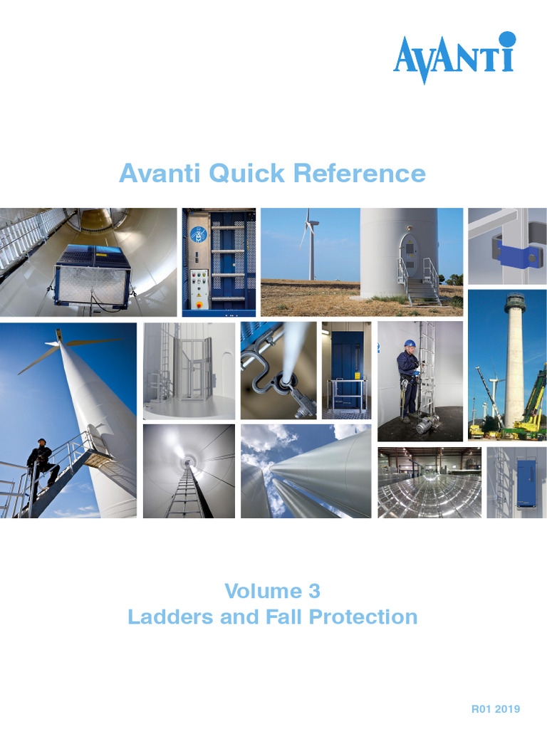 Avanti Ladders and Fall Protection Guide | PDF | Ladder