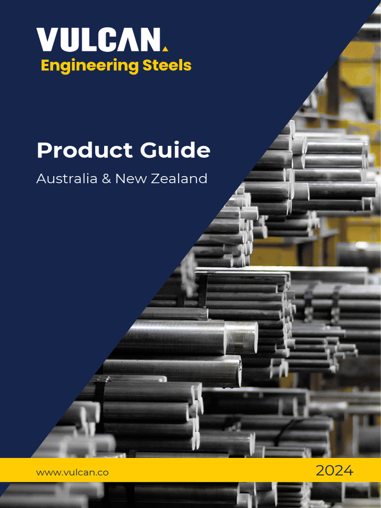 Vulcan Steel Product Guide 2024 | PDF | Steel | Stainless Steel