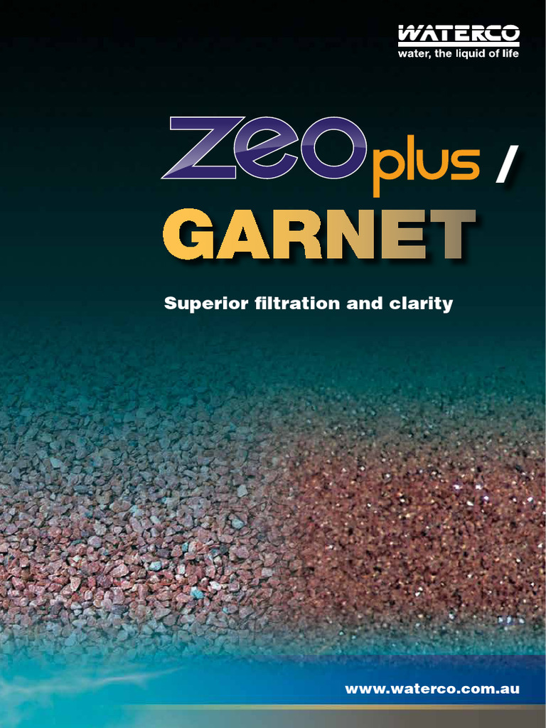 zeoplus-garnet | Download Free PDF | Filtration | Environmental Engineering