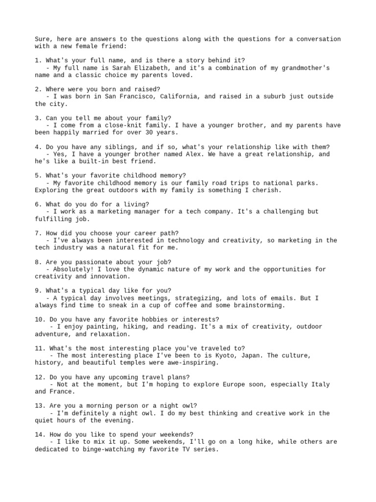 Questions To Ask Clients Pdf Friendship Spirituality