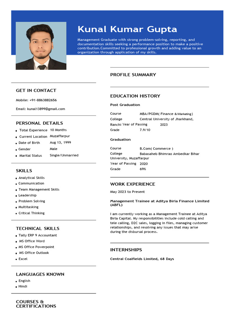 Current Resume | PDF | Business