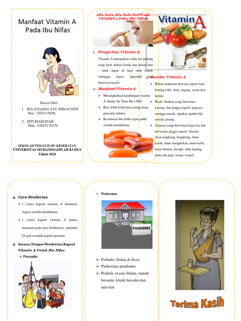 LEAFLET Vitamin A Bufas | PDF