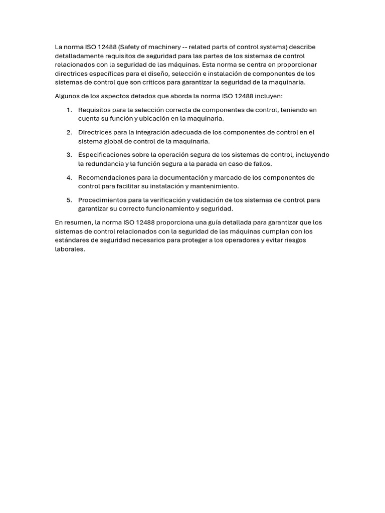 La Norma ISO 12488 | PDF | Negocios | Tecnología