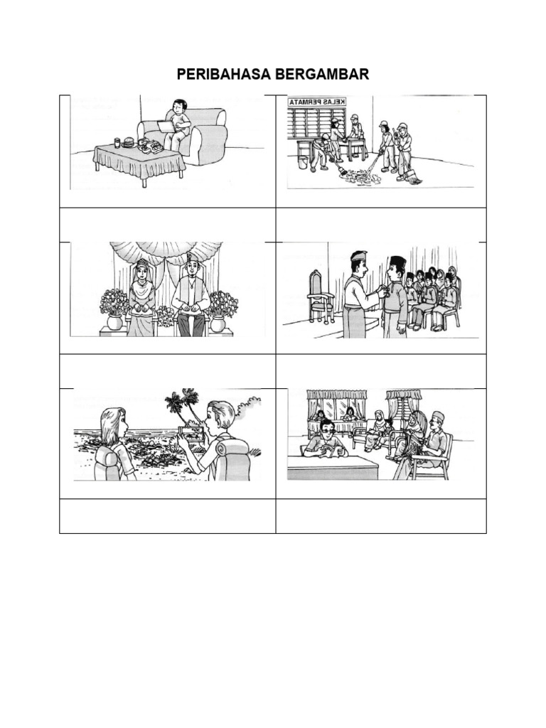 Peribahasa Bergambar | PDF