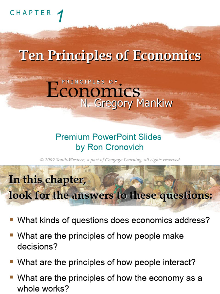Princ ch01 Presentation | PDF | Market (Economics) | Economics