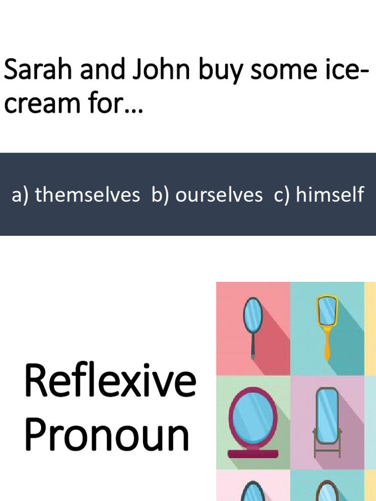 5 Reflexive Pronoun | PDF