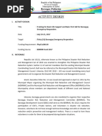 Sample BDRRMC Resoultion For The Adoptation of The BDRRM Plan | PDF ...