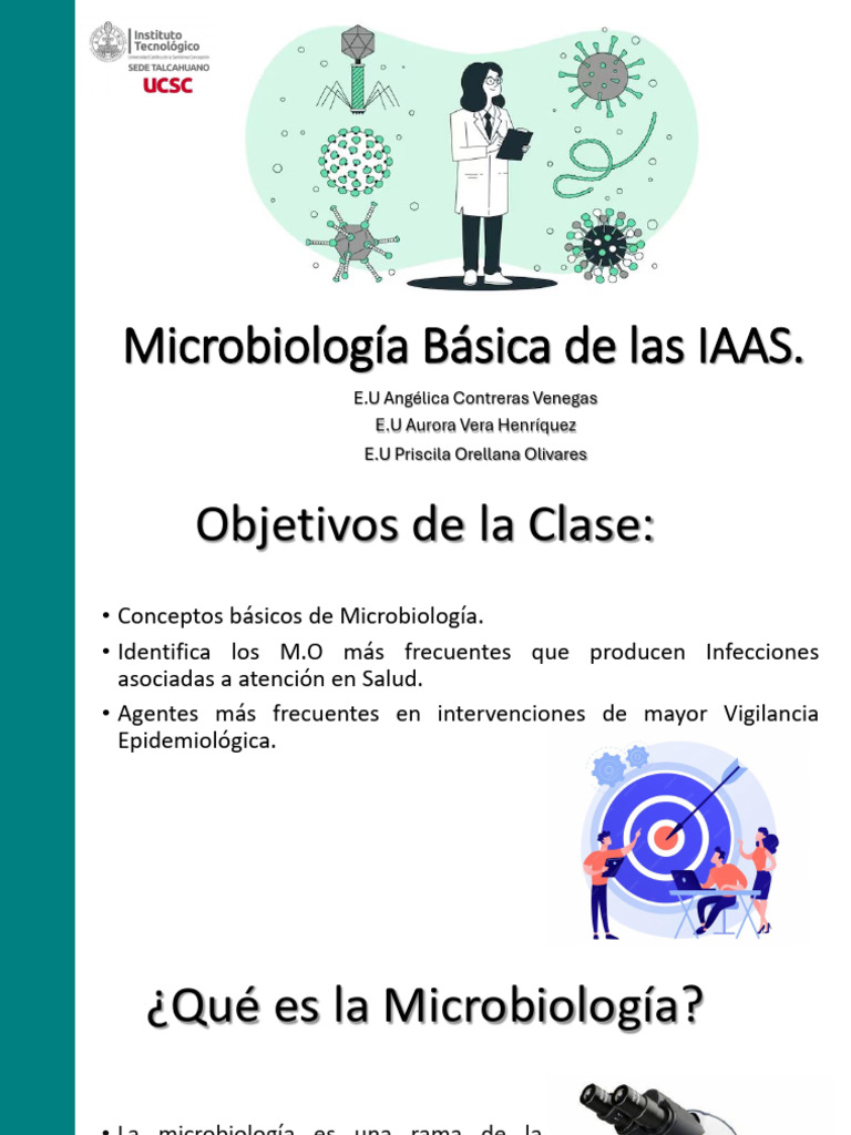 Clase 5 Microbiología Básica de Las IAAS 1 | PDF | Patógeno | Las bacterias