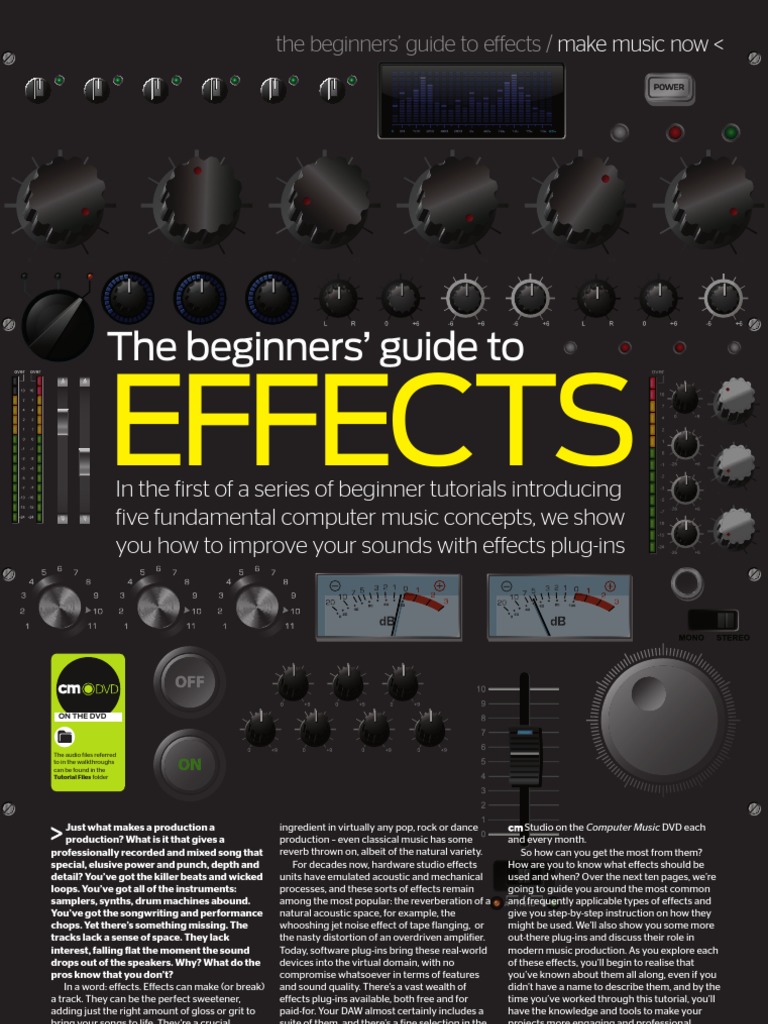 The Beginner's Guide To Effects | PDF | Equalization (Audio) | Sound Technology