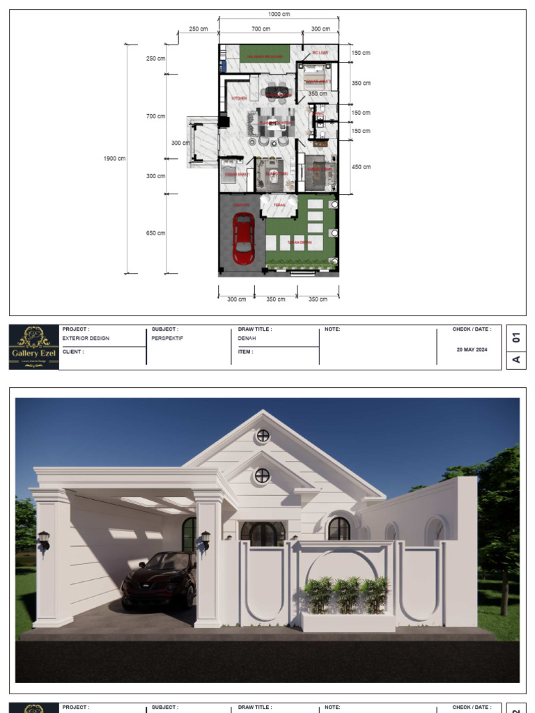 Design Rumah Tinggal | PDF