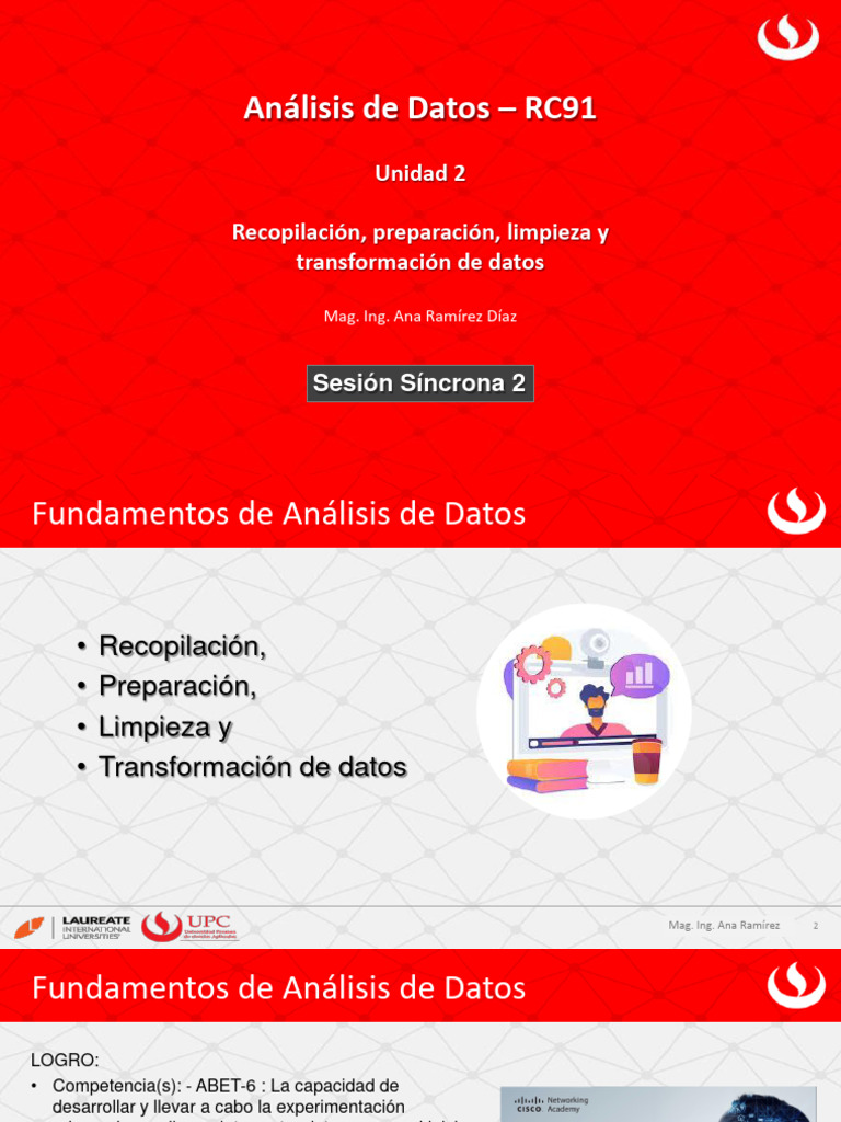 RC91 - Semana 2 | PDF | Análisis de los datos | Big Data