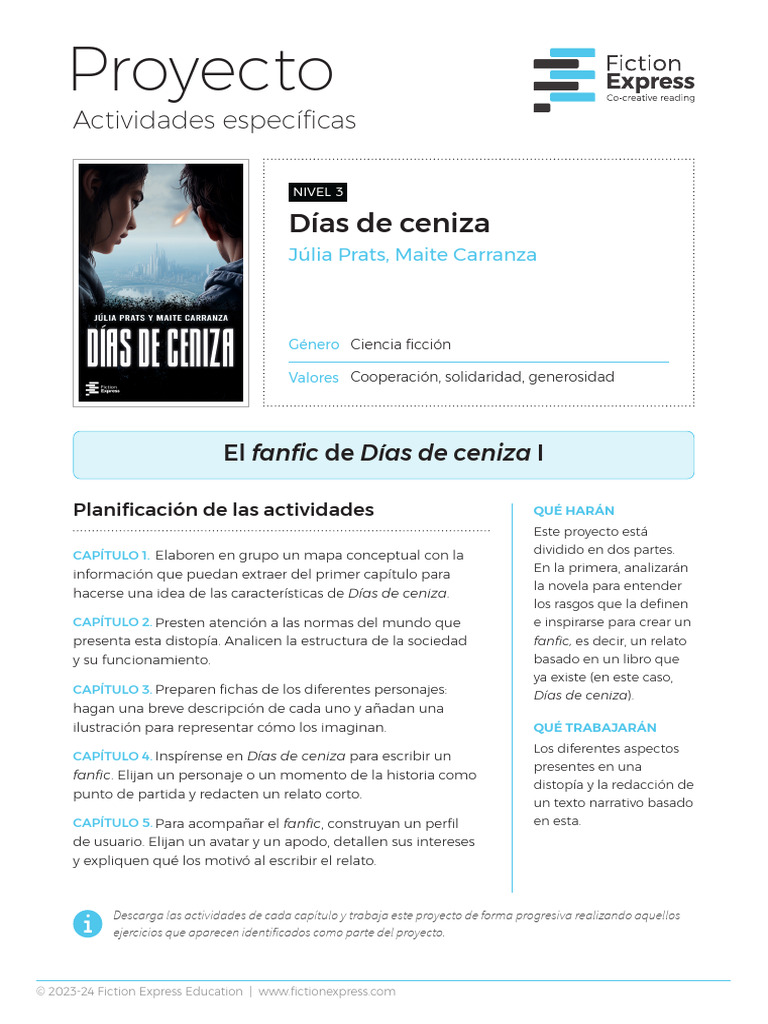 Hoja Proyecto Dias de Ceniza Parte i | PDF | Dialecto | Evaluación