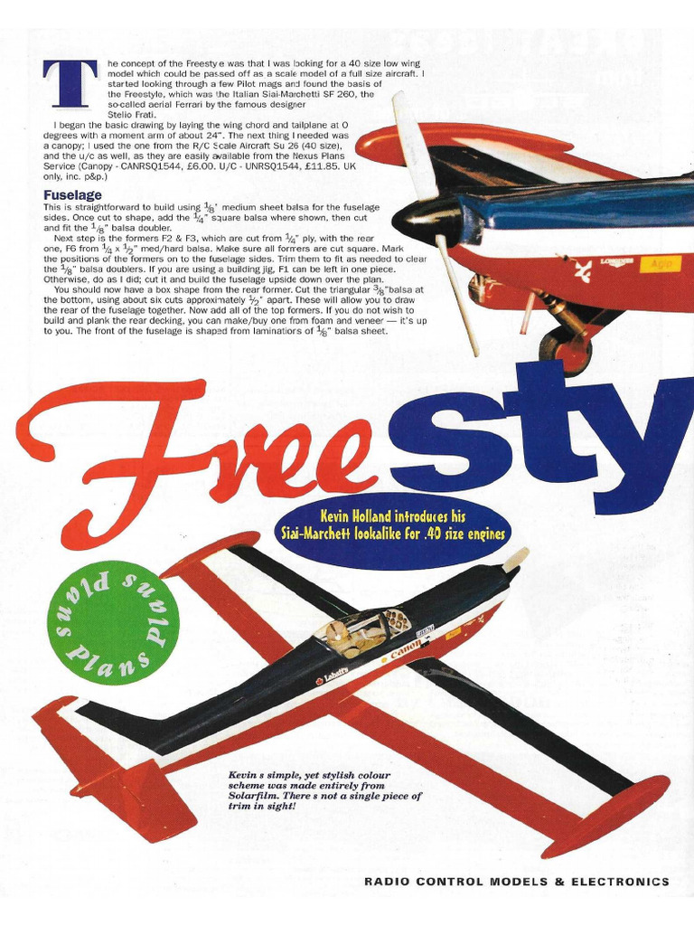 Freestyle RC Oz10428 Article | PDF