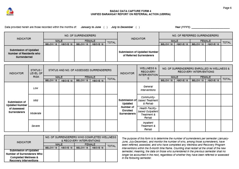 BADAC Form 4 UBRA | PDF | Health Care | Clinical Medicine