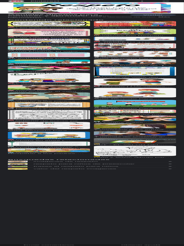 Imagenes Sobre El Respeto Para Niños Búsqueda De Google Pdf