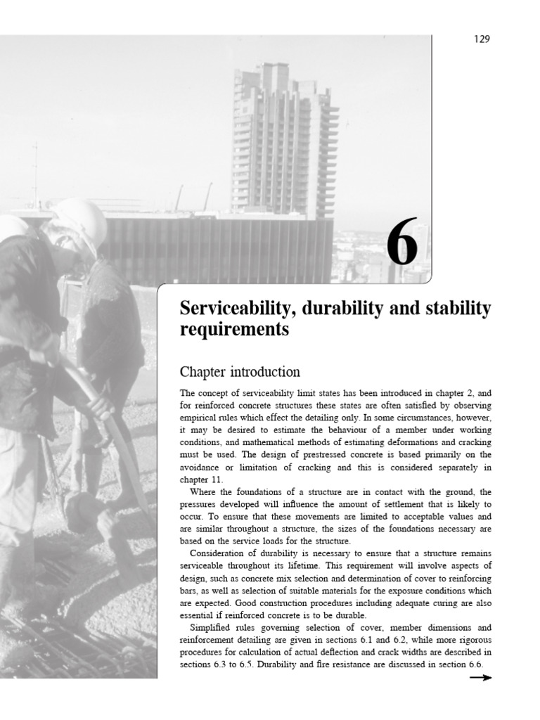 4a. Serviceability | PDF | Concrete | Beam (Structure)