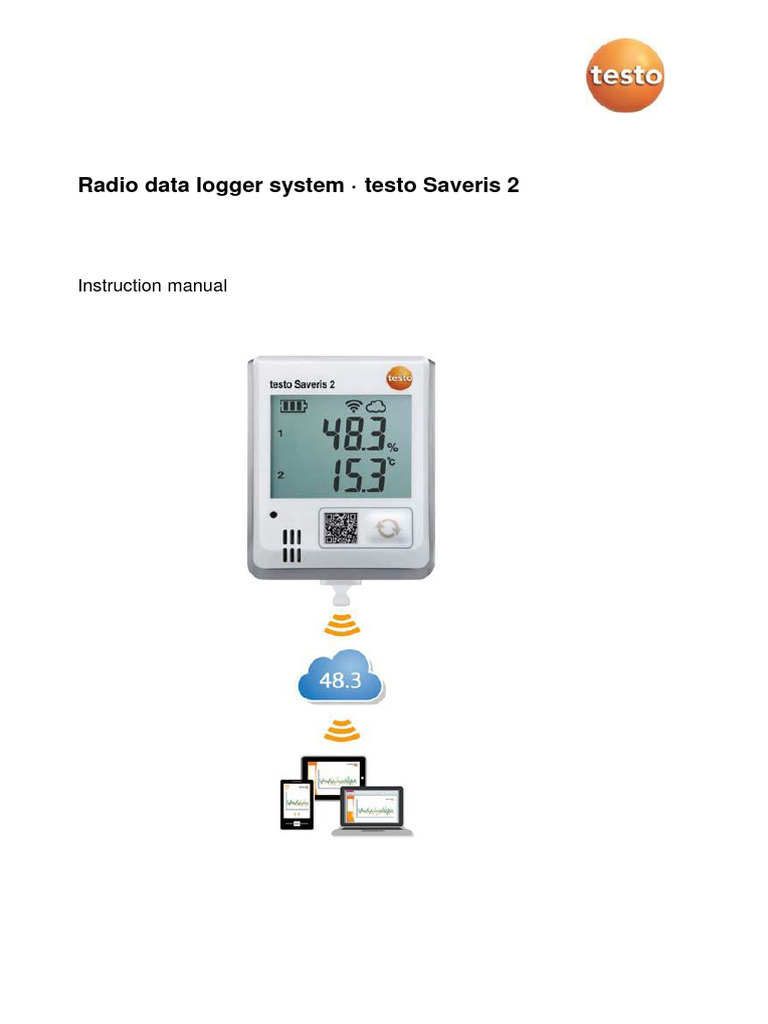 Testo Saveris 2 Installation Manual | PDF | Wi Fi | Data Transmission