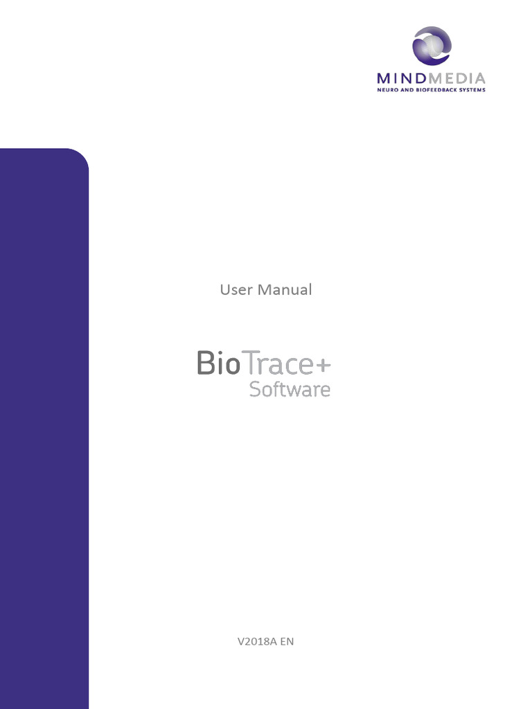 UserManual MM BioTrace-V2018A EN | PDF | Installation (Computer ...