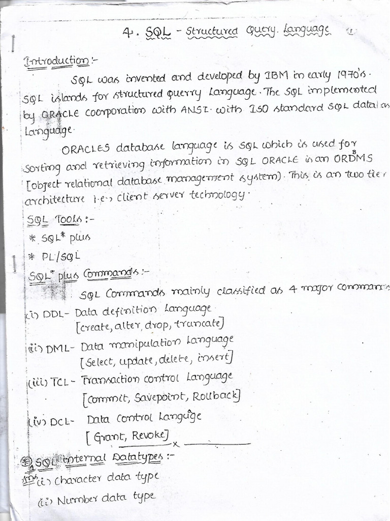 Dbms Unit Iv Pdf