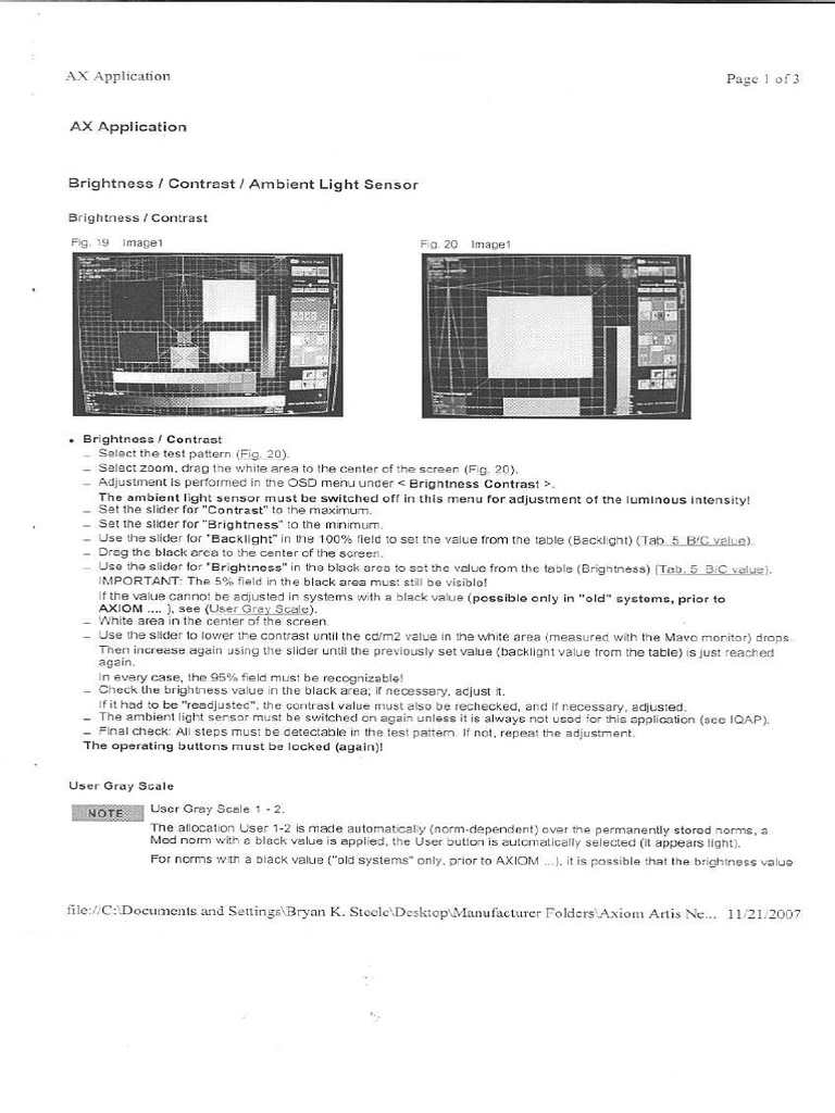 Axiom Artis Ax Application Page1 | PDF