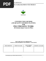 WTG Foundation Method Statement | PDF | Concrete | Pipe (Fluid Conveyance)