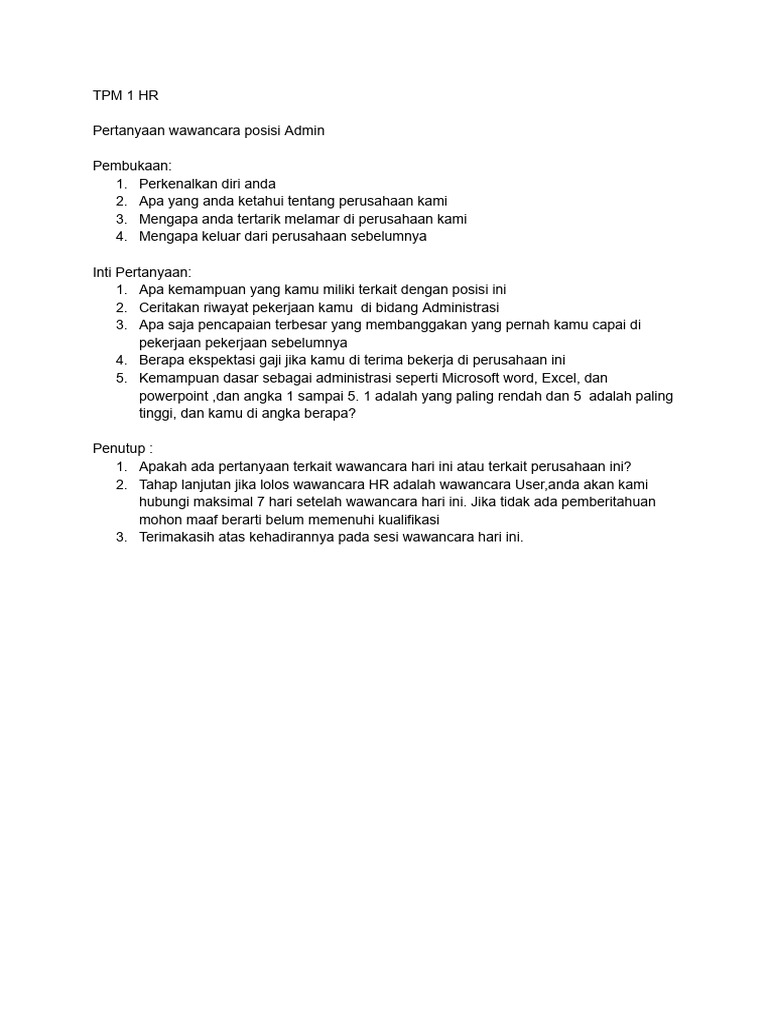 TPM Sesi 1 Kariermu | PDF | Karier & Perkembangan